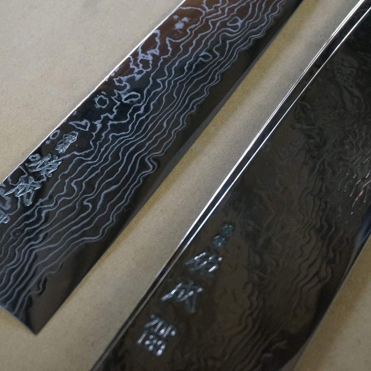 How to clearly come out the Damascus pattern? – Bay Trade Japan Knife Store