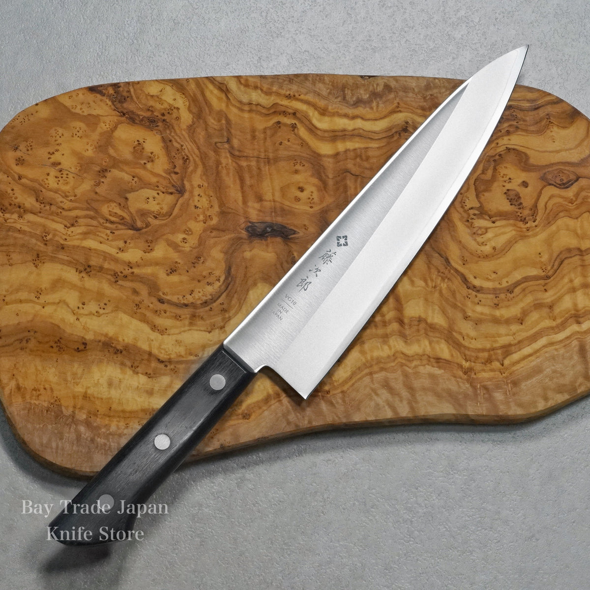 Tojiro BASIC VG10 Gyuto Chef 200mm Knife F-317 – Bay Trade Japan Knife ...